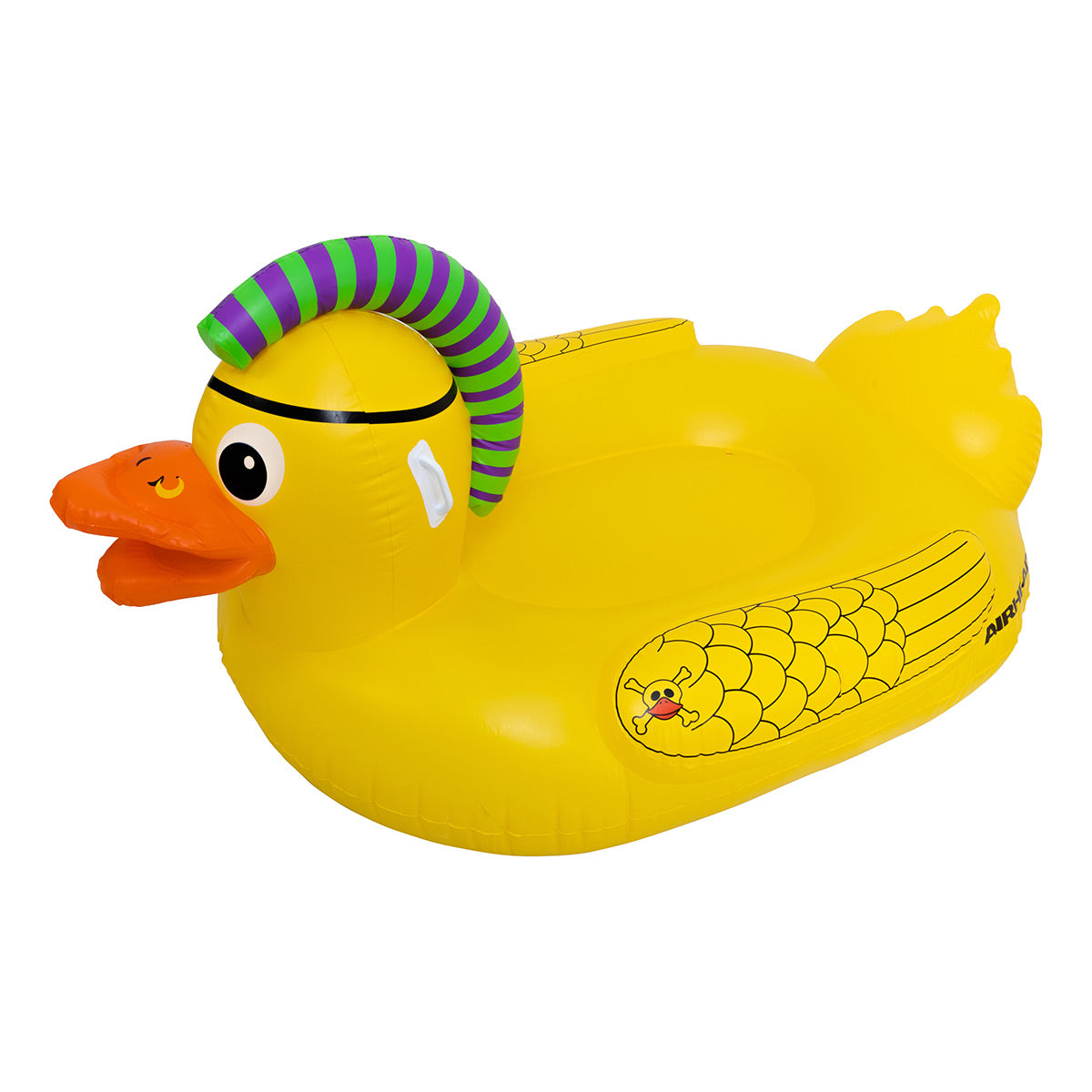 Punk Duck Pool Float | Duck Inflatable Floaty | Airhead