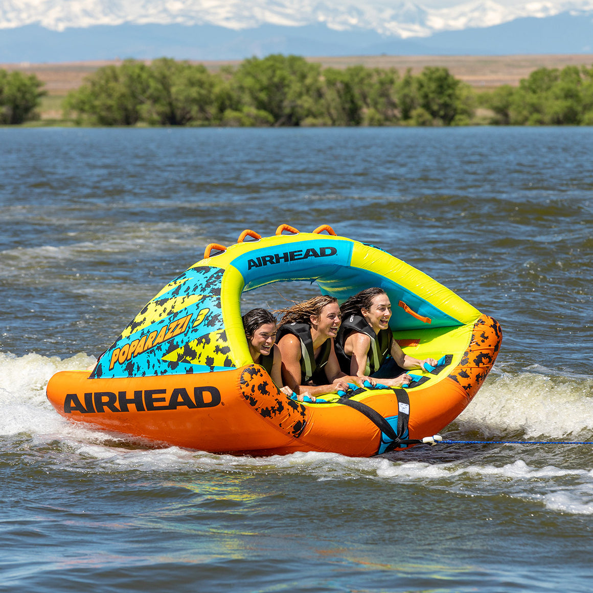 Airhead Poparazzi 3-Person Towable Tube | Airhead