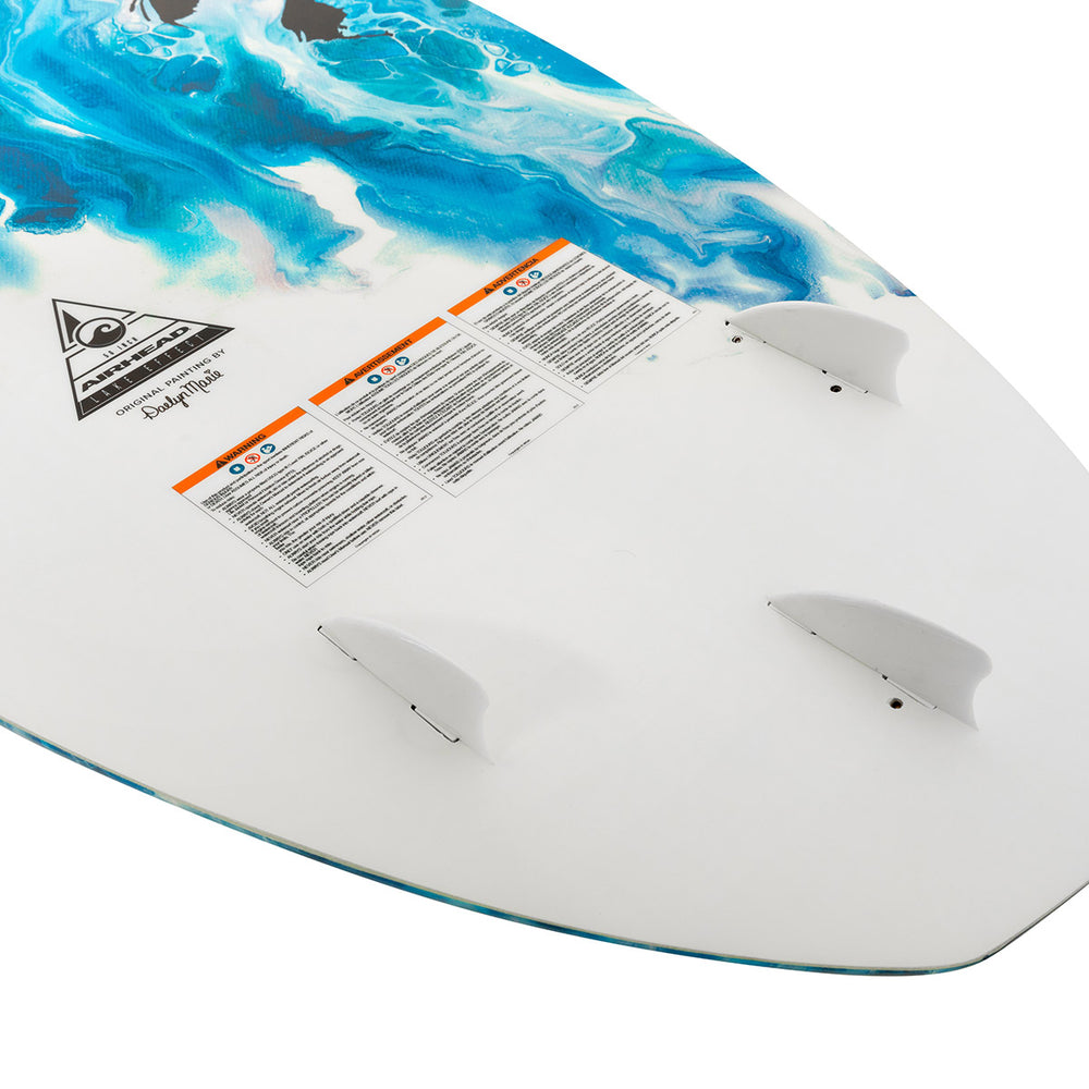 Airhead Lake Effect Wakesurf Board - Tri-Fin