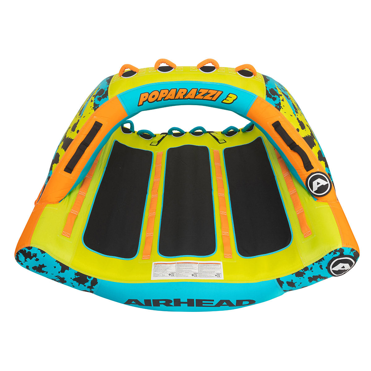 Airhead Poparazzi 3-Person Inflatable Towable Tube