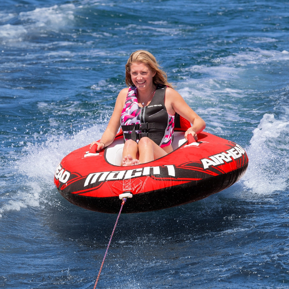 Airhead Mach 1 Inflatable Single Rider Towable Tube